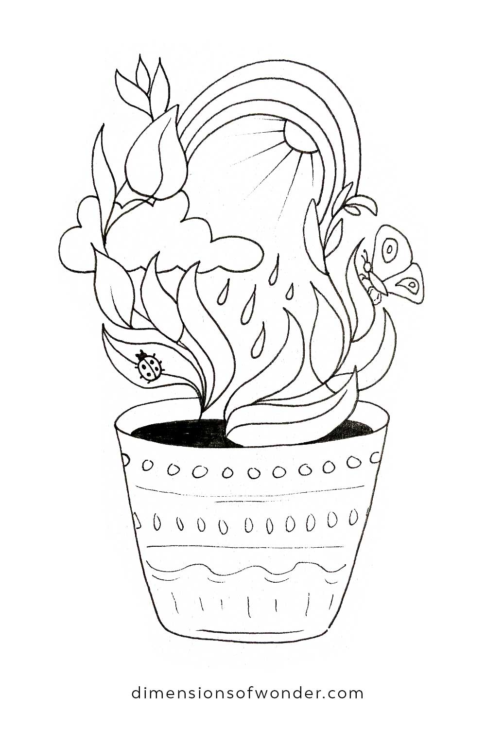 Cute Plant Doodles to Brighten Your Day